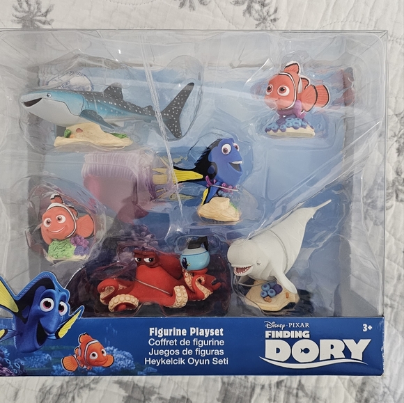 Disney | Toys | Disney Finding Dory Figure Play Set Nemo Dory Hank ...